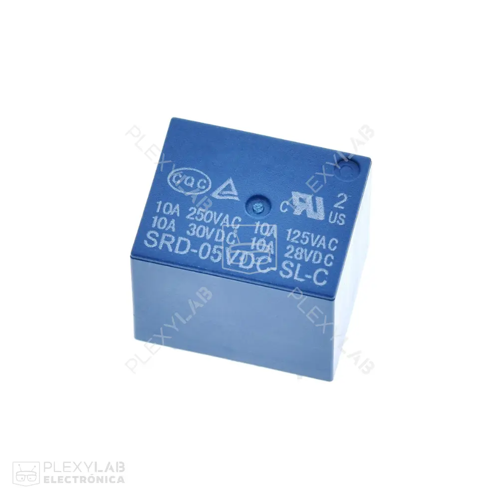 Relé SRD-05VDC-SL-C de 5V | PLEXYLAB